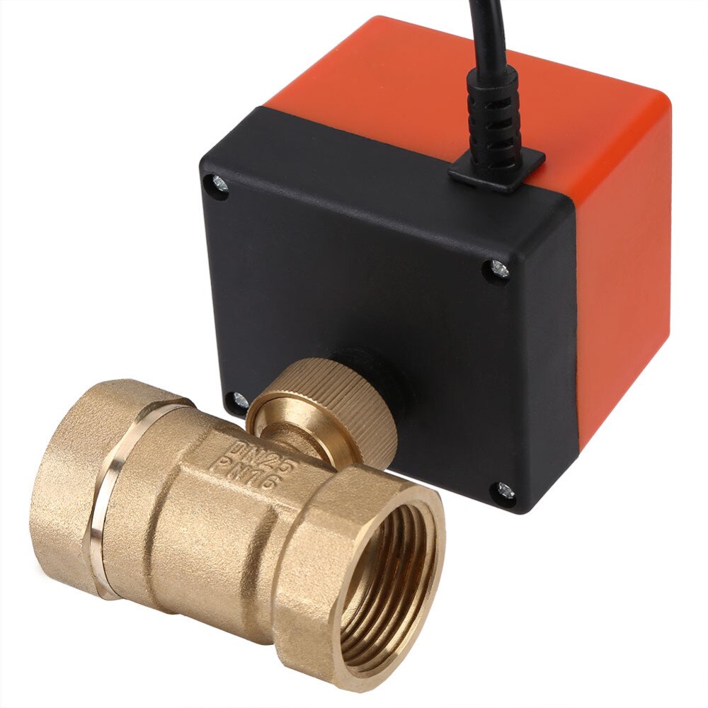 DN25 Elektrische Motorisierte Ball Ventil AC 220 V... – Vicedeal