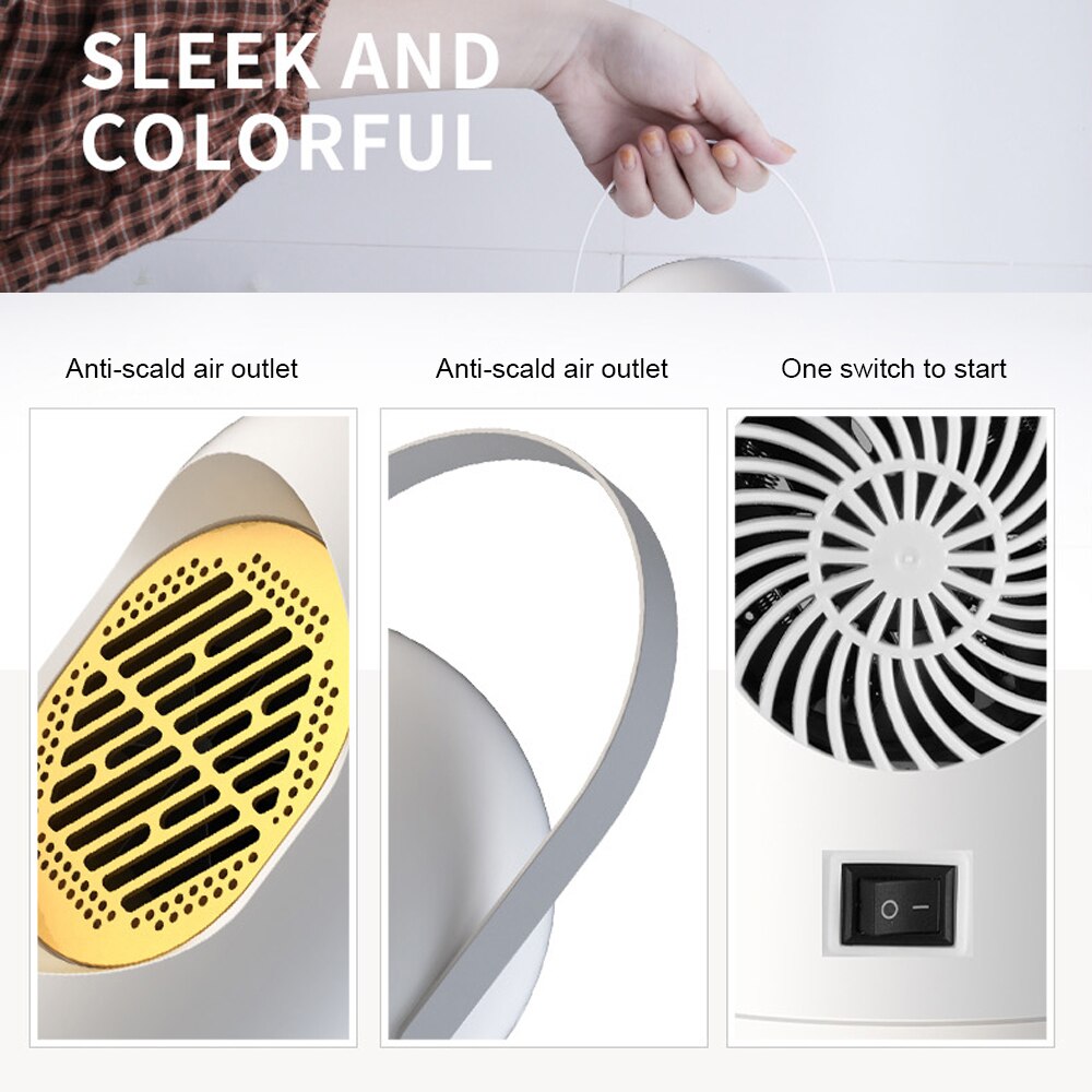 Fan Heater For Home Mini Electric Heater Home Heat... – Grandado