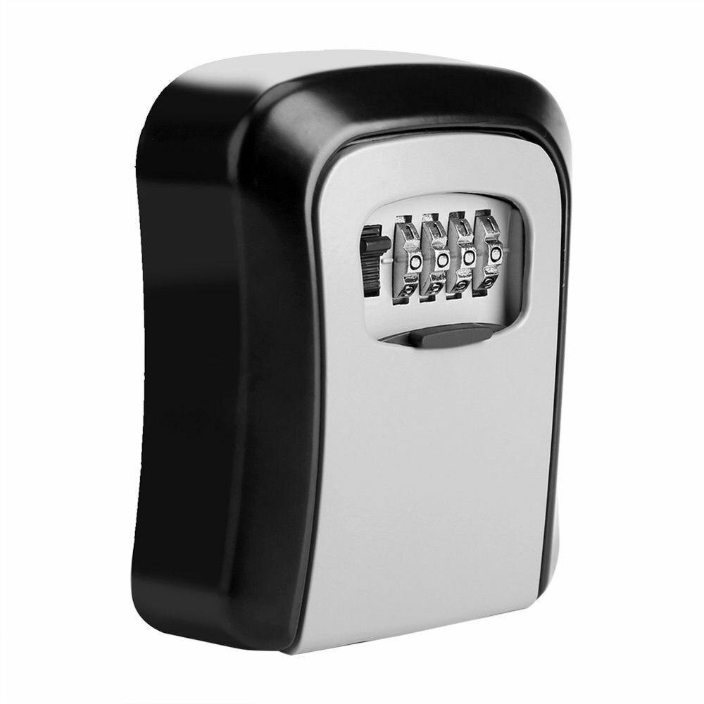 4 Digit Combination Key Lock Box Wall Mount Safe S... – Grandado