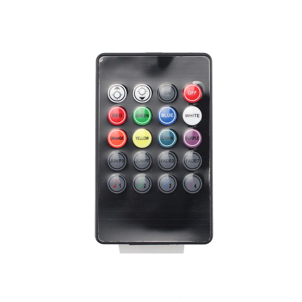 Ir 20key Rgb Muziek Controller DC12V-24V Gemeensch... – Vicedeal