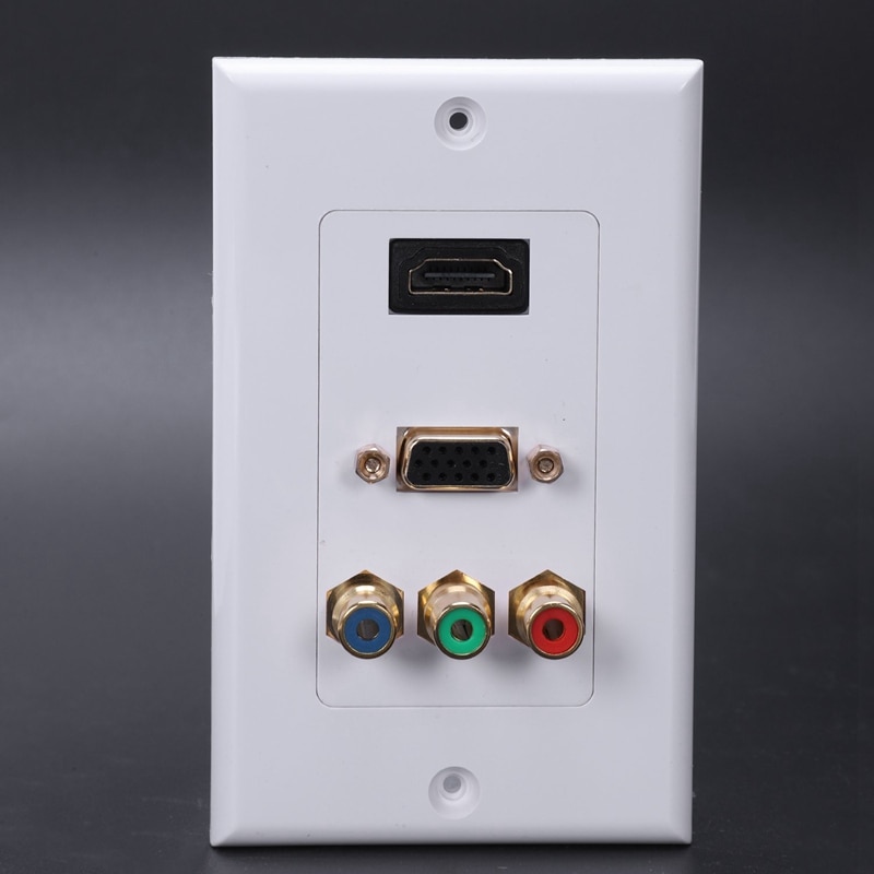 Hdmi Vga 3 Rca Panel Composite Three In One Integr... – Grandado