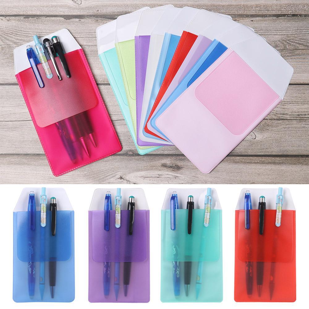 1Pcs Kleurrijke Pvc Pocket Protector Lekvrije Pen ... – Vicedeal