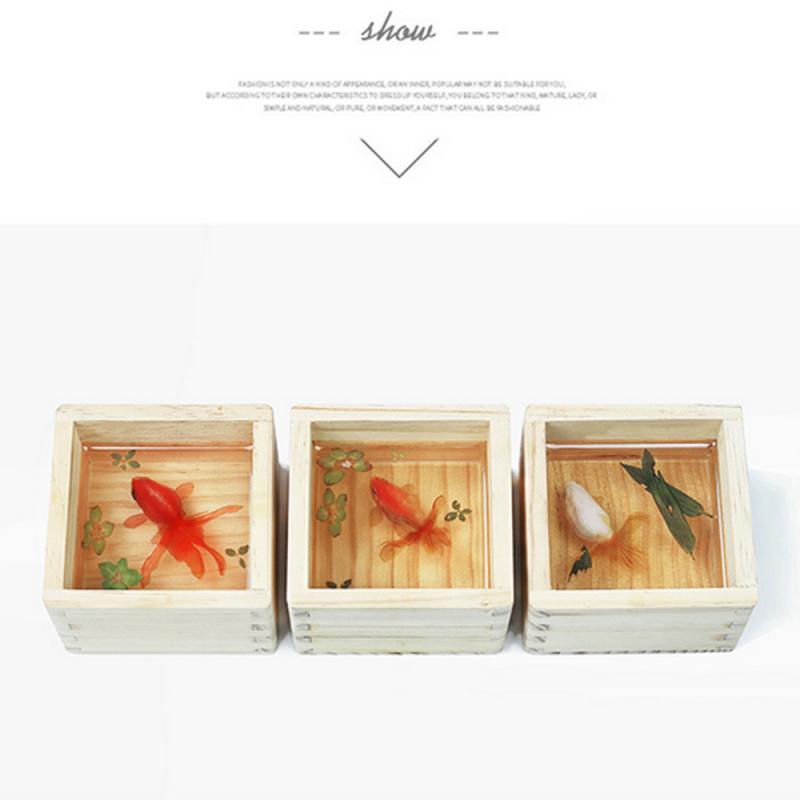 10pcs/Pack 3D Goldfish Stickers UV Resin Decal For... – Grandado