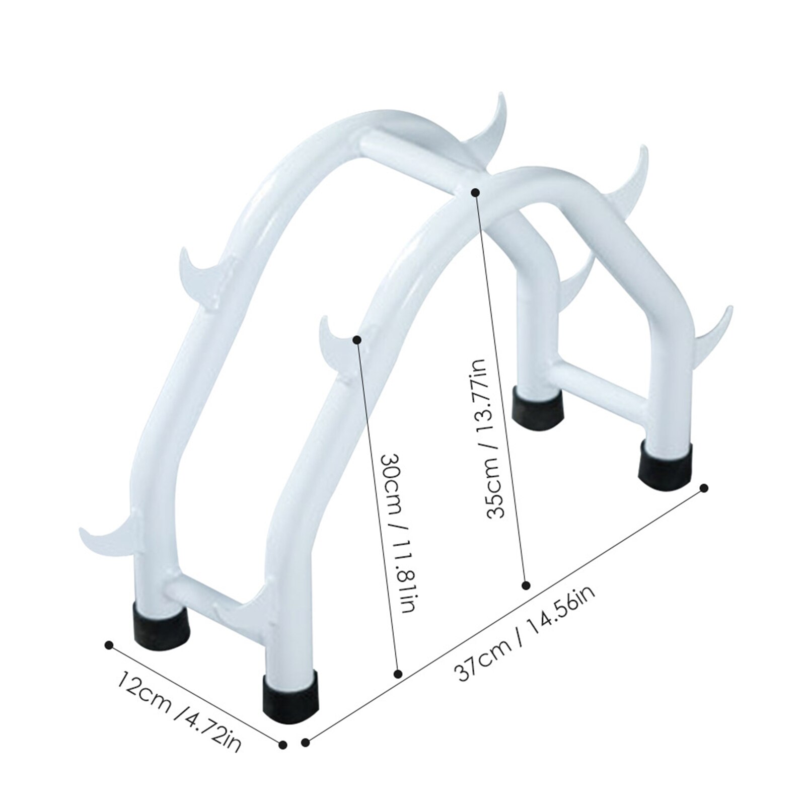 Double-Layer Halter Bracket Praktische Halter Disp... – Vicedeal