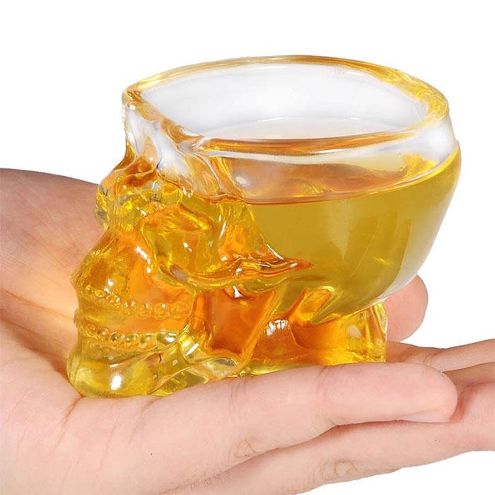 Skull Skull Cup Mug Barware Drinkware Gothic Wine ... – Grandado