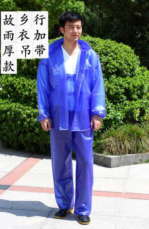 Transparent Raincoat Plastic Waterproof Men Motorc... – Grandado