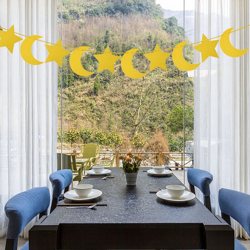 EID MUBARAK Letter Paper Banner Ramadan Kareem Dec... – Grandado