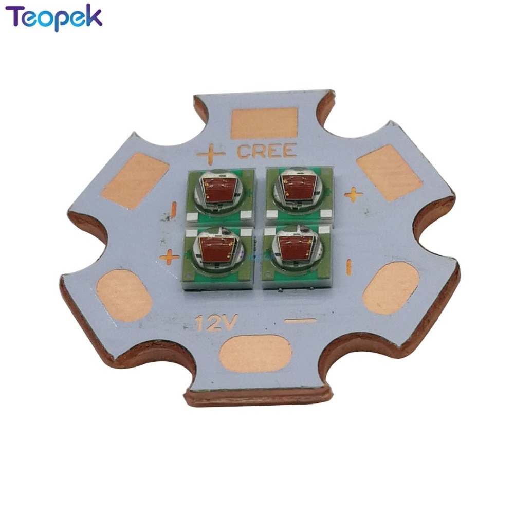 Cree XPE 4D 10 W Foto Rot 660nm Far Red 730nm 3 V/... – Vicedeal