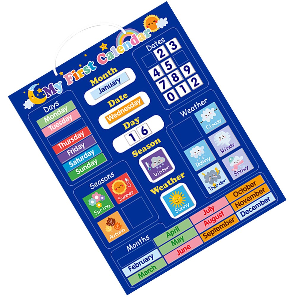 1 Set Engels Weer Kalender Boord Grappige Kalender... – Grandado