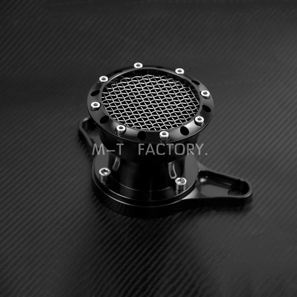 Motorcycle Black Velocity Stack Air Cleaner Filter... – Grandado