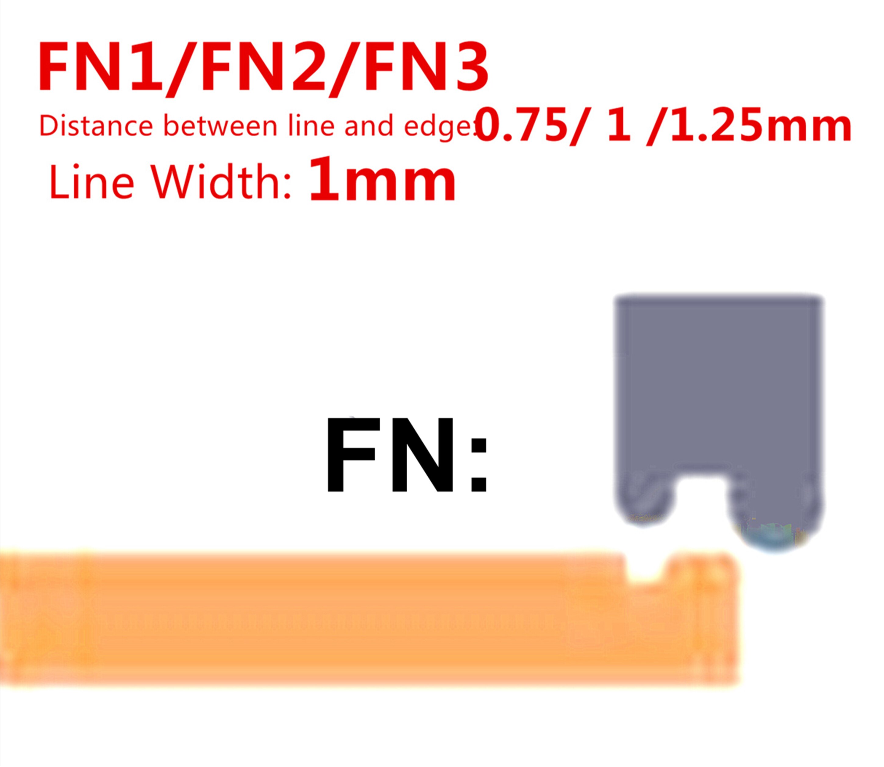 4kinds FN Type Leather Craft Electric Edging Creas... – Grandado