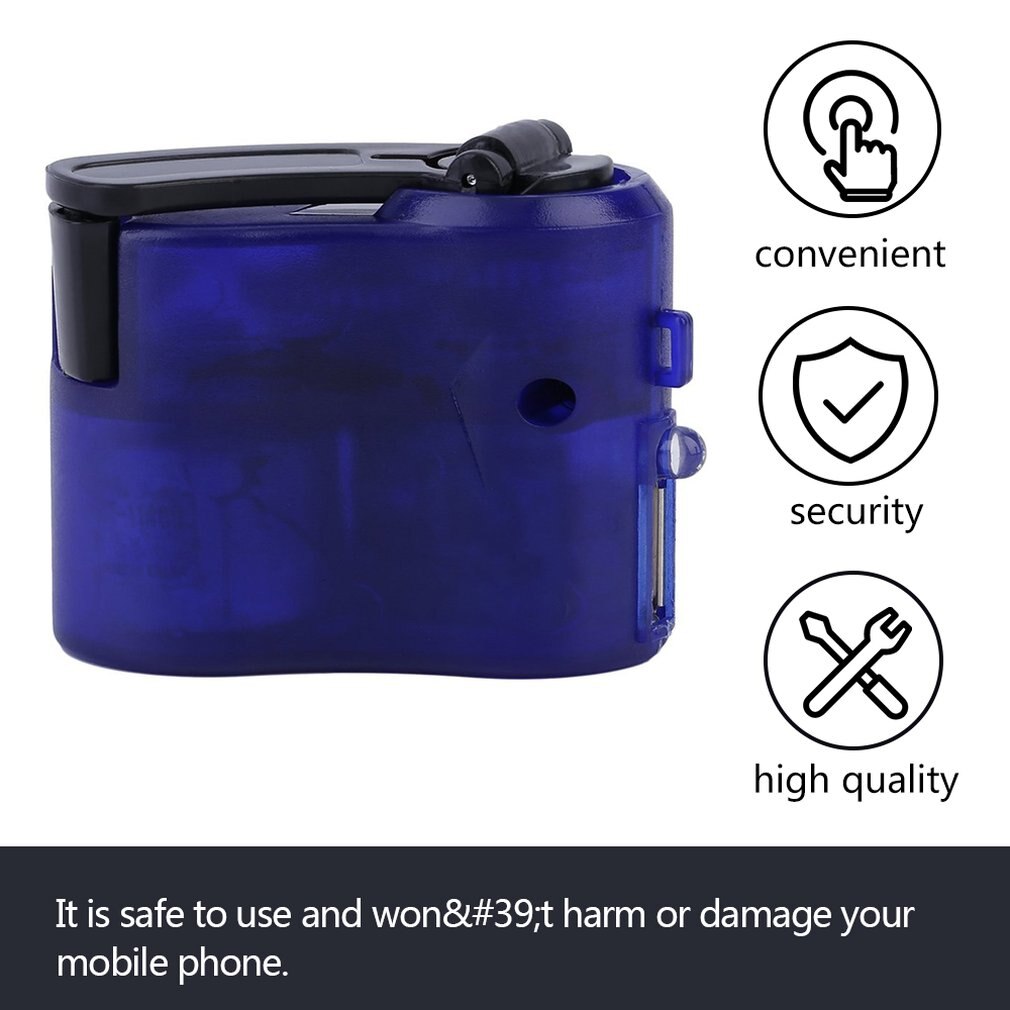 Blue Plastic and Electronic Element USB Travel Eme... – Vicedeal