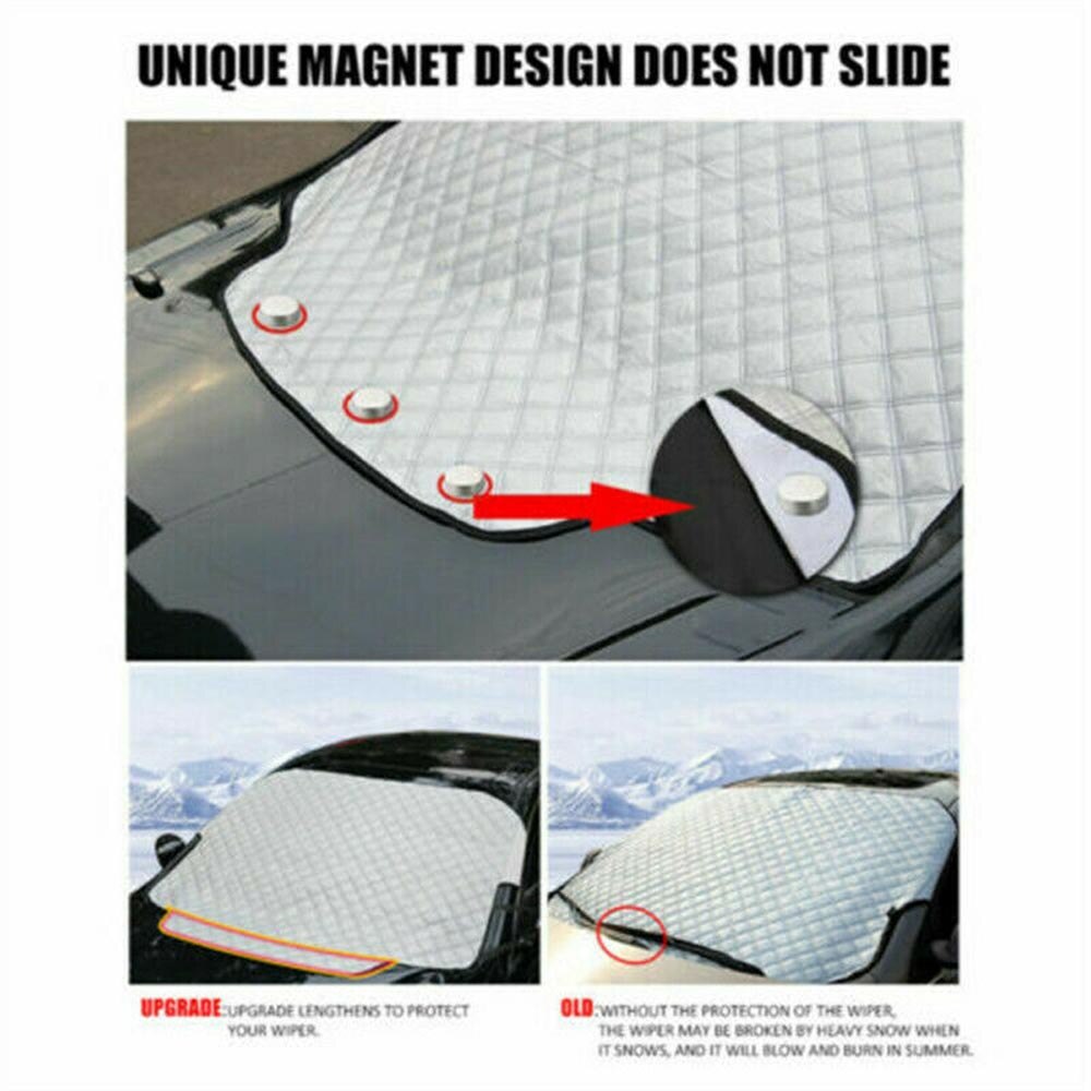 Magnetic Car Windshield Sunshade Dust Cover Automo... – Grandado