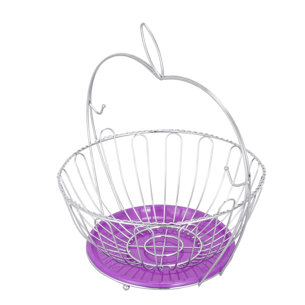 Stainless Steel Fruit Basket Apple Shape Quick Dra... – Grandado