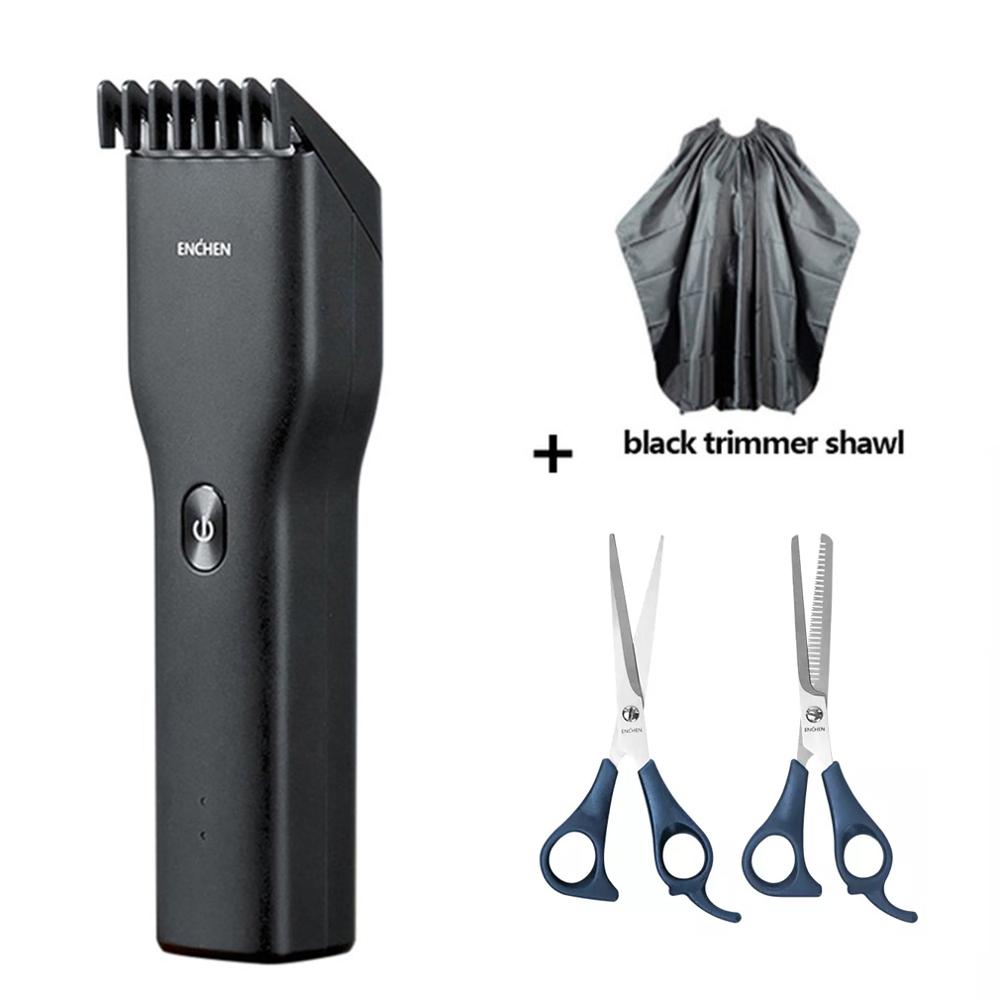 Electric Hair Trimmer Clipper Enchen USB Hair Cutt... – Grandado