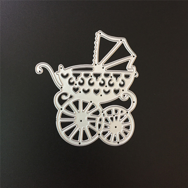 Metal Baby Stroller Embossing Cutting Dies Stencil... – Grandado