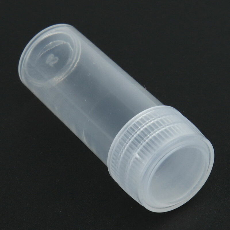 5ML Mini Flat-Bottomed Plastic Clear Test Tubes Wi... – Grandado