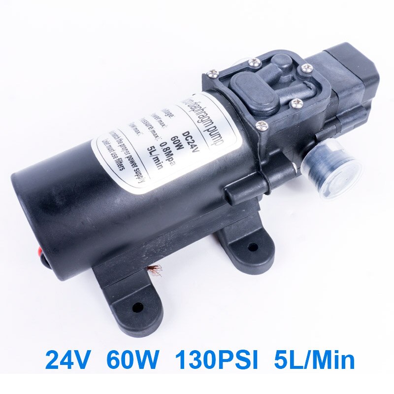DC 24V 6L/Min Water Hoge Druk Membraanpomp Zelfaan... – Vicedeal