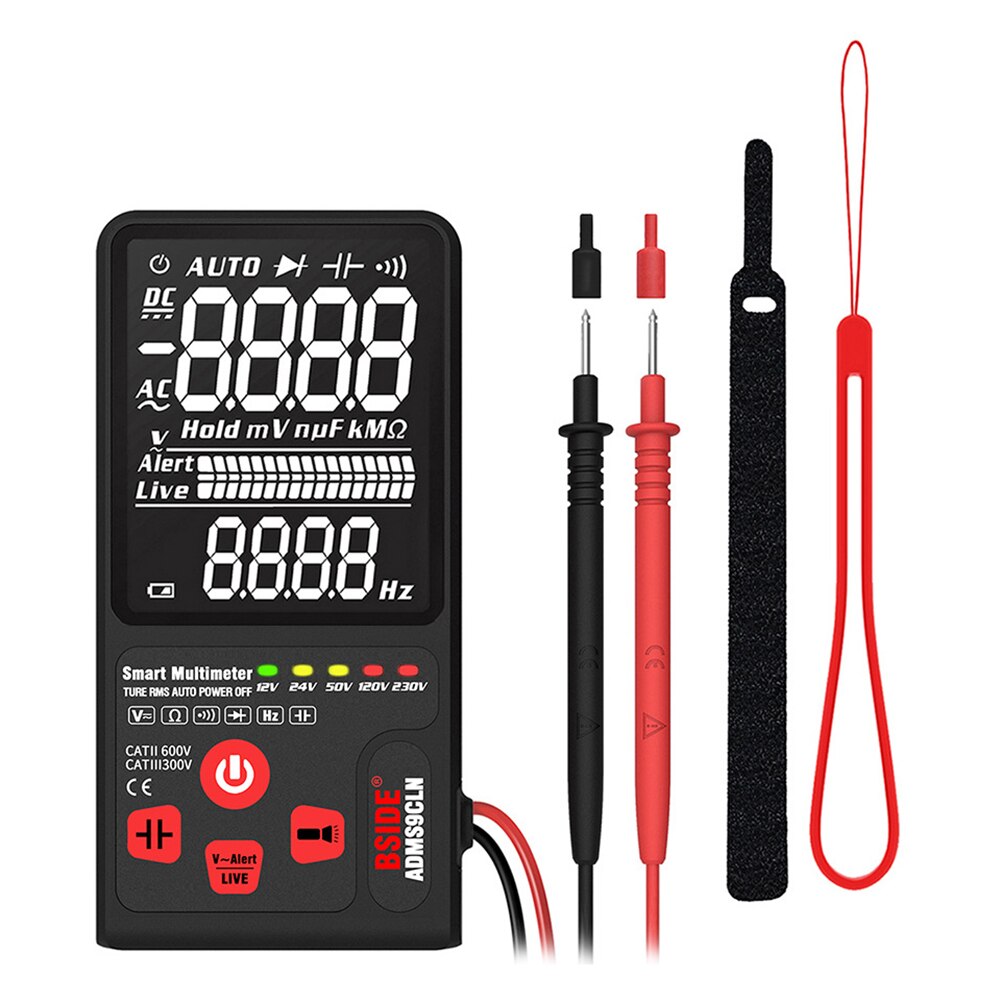 BSIDE ADMS9CLN Digital Multimeter True RMS Test Vo... – Vicedeal
