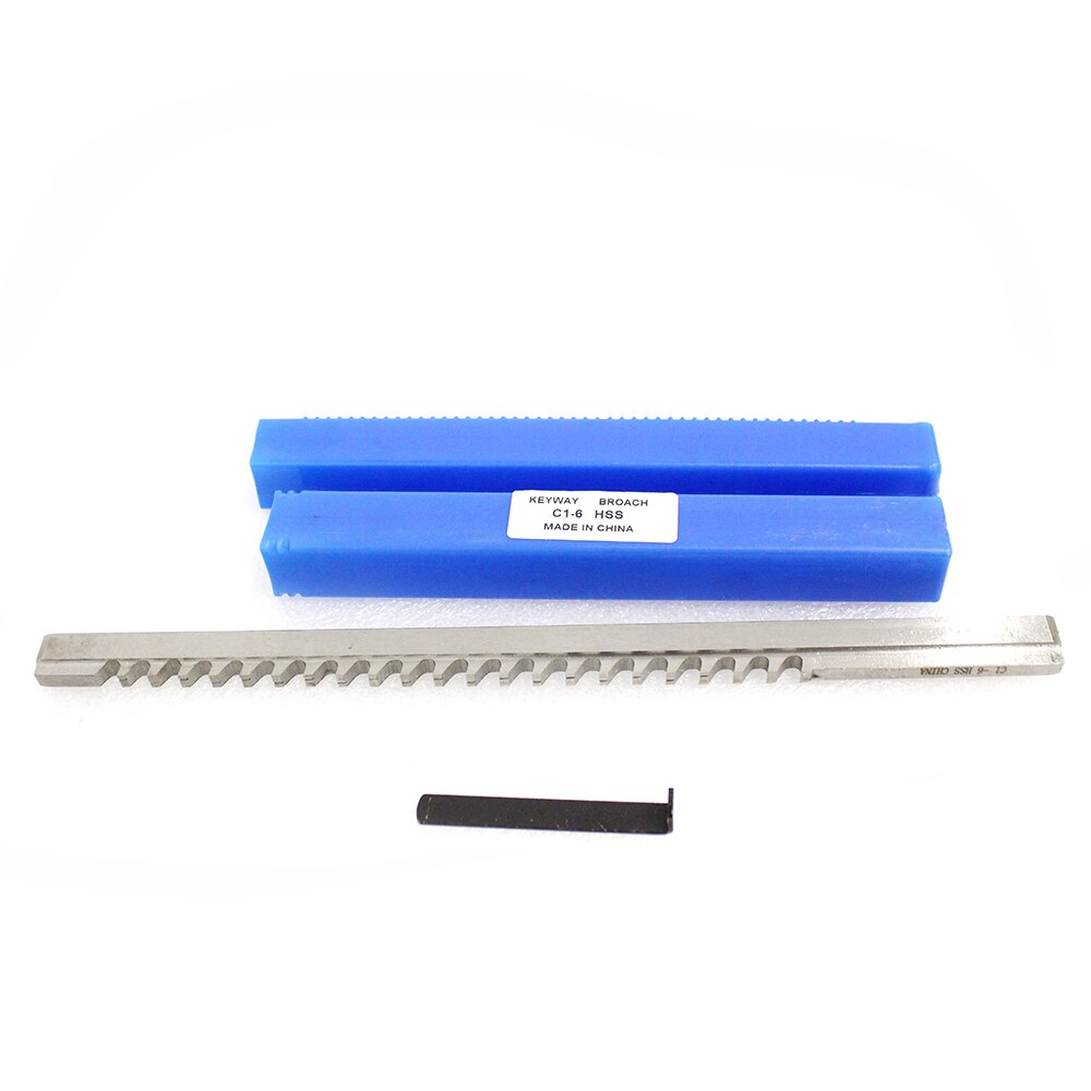 HSS 6mm C1 Push-Type Keyway Broach Metric Size HSS... – Grandado