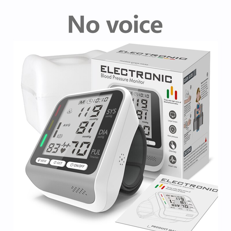 Kiuzou Automatic Digital Wrist Blood Pressure Moni... – Grandado