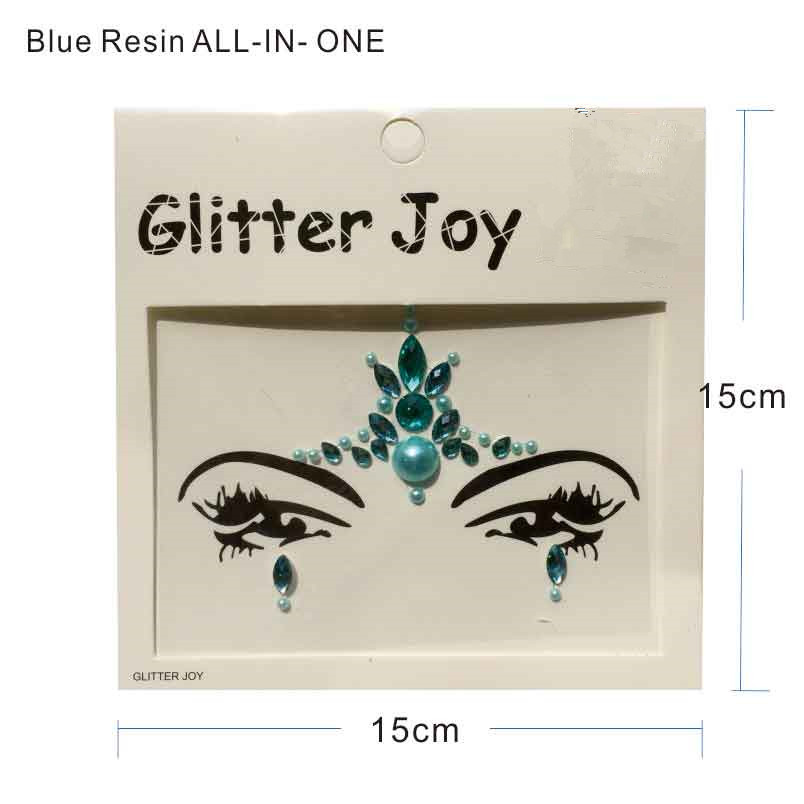 BFG1815 1Pc Simple Festival Resin Face Jewel Chris... – Grandado