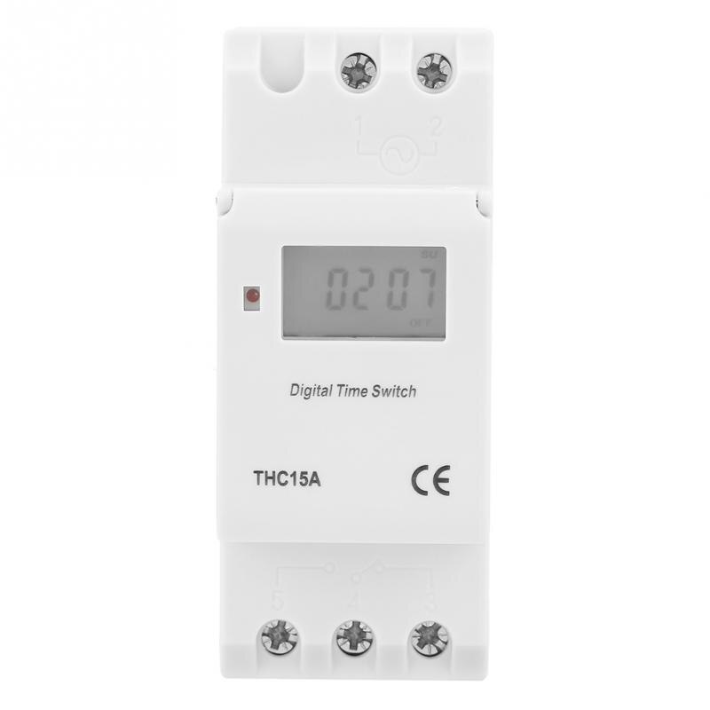 7 Days Programmable Digital Timer Switch Relay Con Grandado