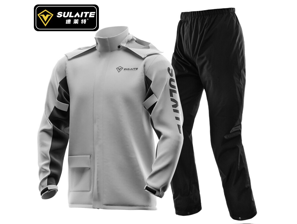 SULAITE Motorbike Raincoat Motorcycle Rain Jacket ... – Grandado