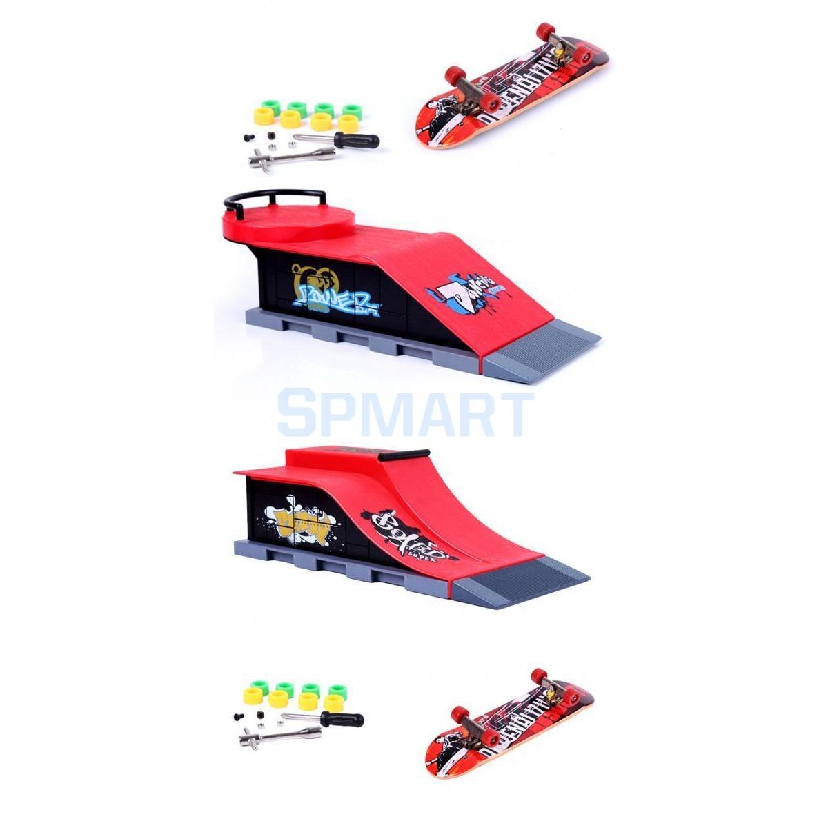 DIY Site Skate Park Ramp Finger Board Skateboard S... – Grandado