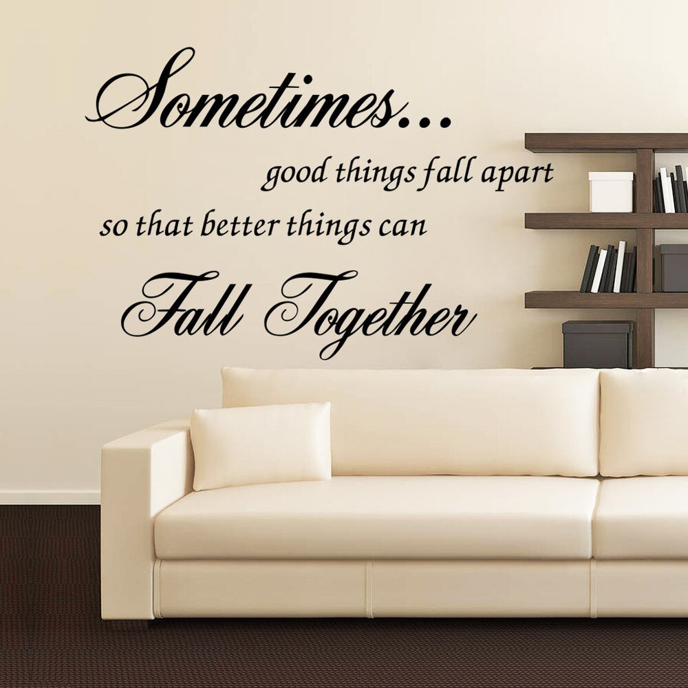 8428* sometimes good things fall apart Inspiration... – Vicedeal