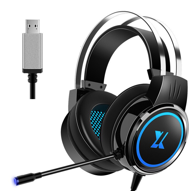 Good 7.1 USB Jack Computer Gamer Wired Headphone P... – Grandado
