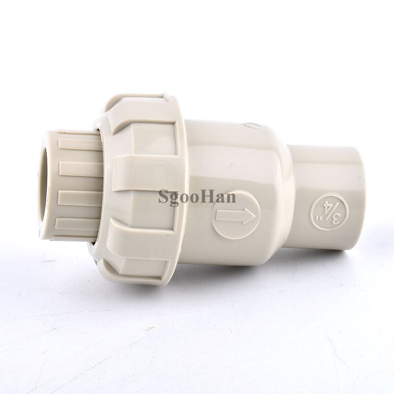 1Pc ID 20~110mm PPH Check Valve One Way No-Return ... – Grandado
