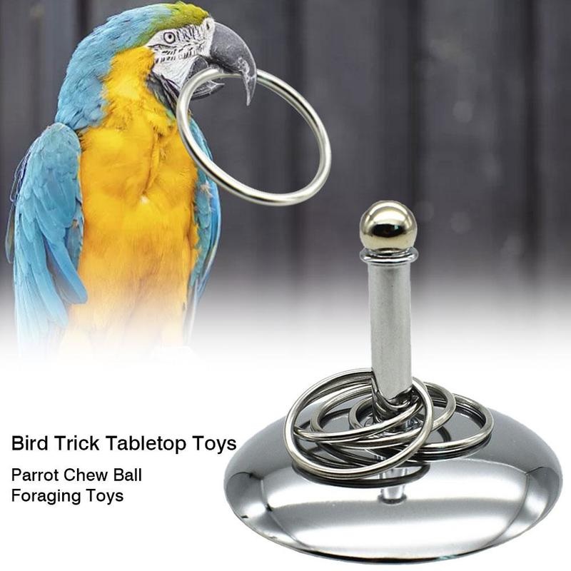 Parrot Training Bird Basketball Trick Tabletop Toy... – Grandado