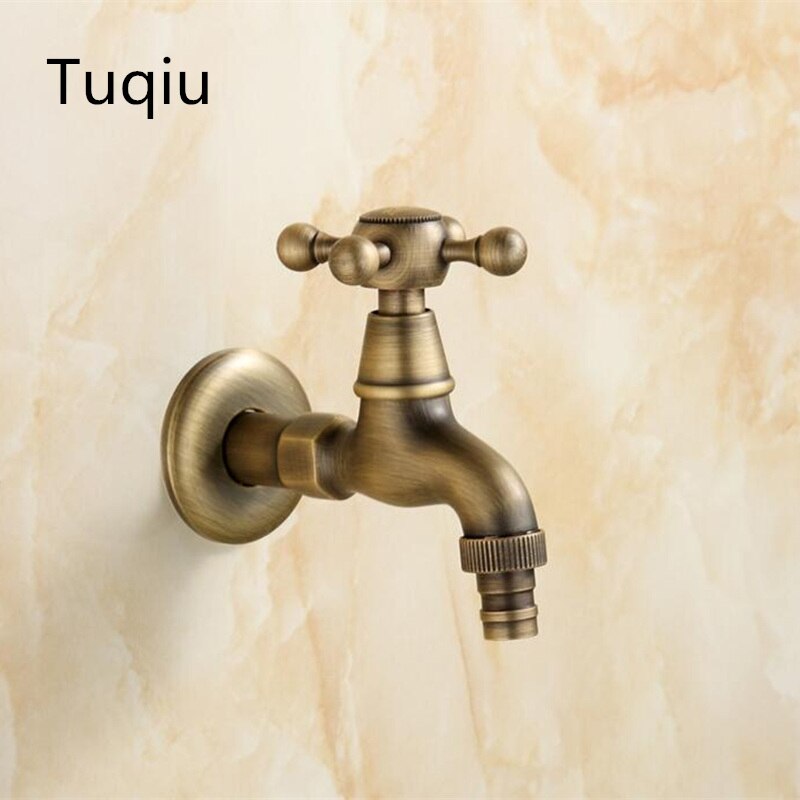 Brass Antique Bronze Bibcock Faucet, Cold Tap, Was... – Grandado