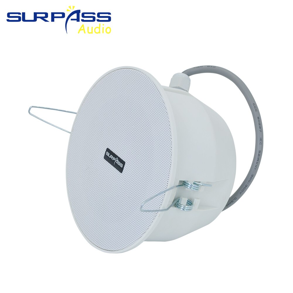 6W @100V Waterproof IP55 Ceiling Speaker 4Inch PA ... – Grandado