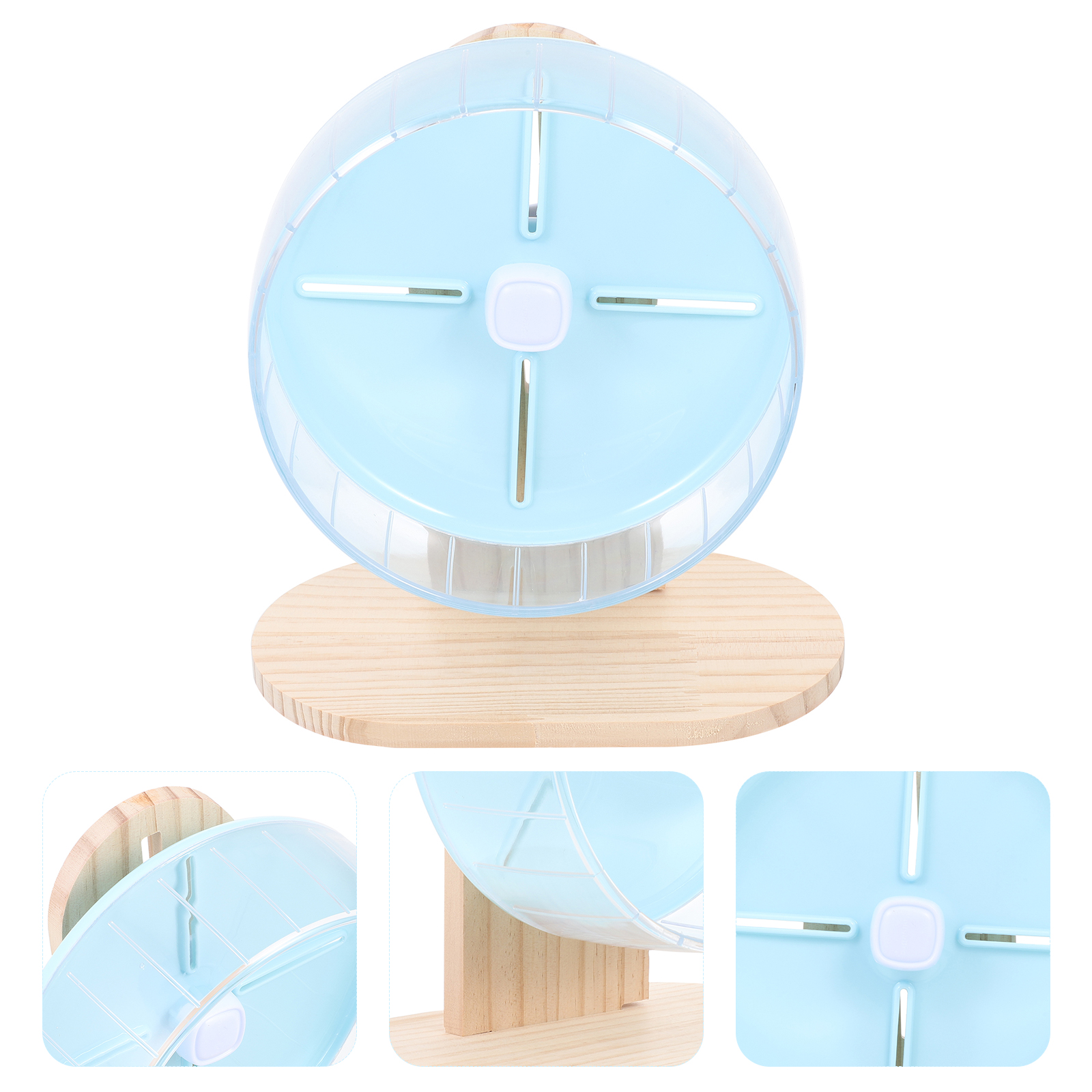 1 Set Stille Hamster Wiel Chinchilla Kooi Wiel Pla... – Grandado