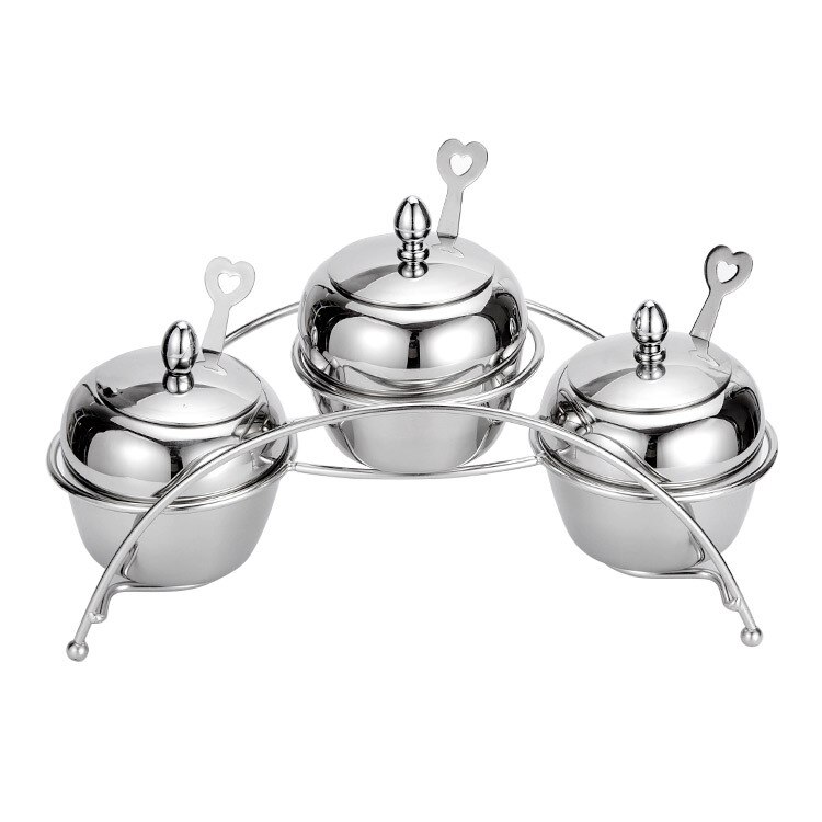 304 Stainless Steel Seasoning Tank Set Kitchen Sea... – Grandado