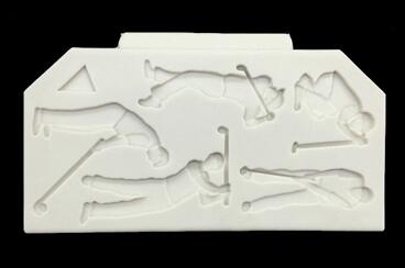 Golf/Football/Baseball/Soccer Player Silicone Mold... – Grandado