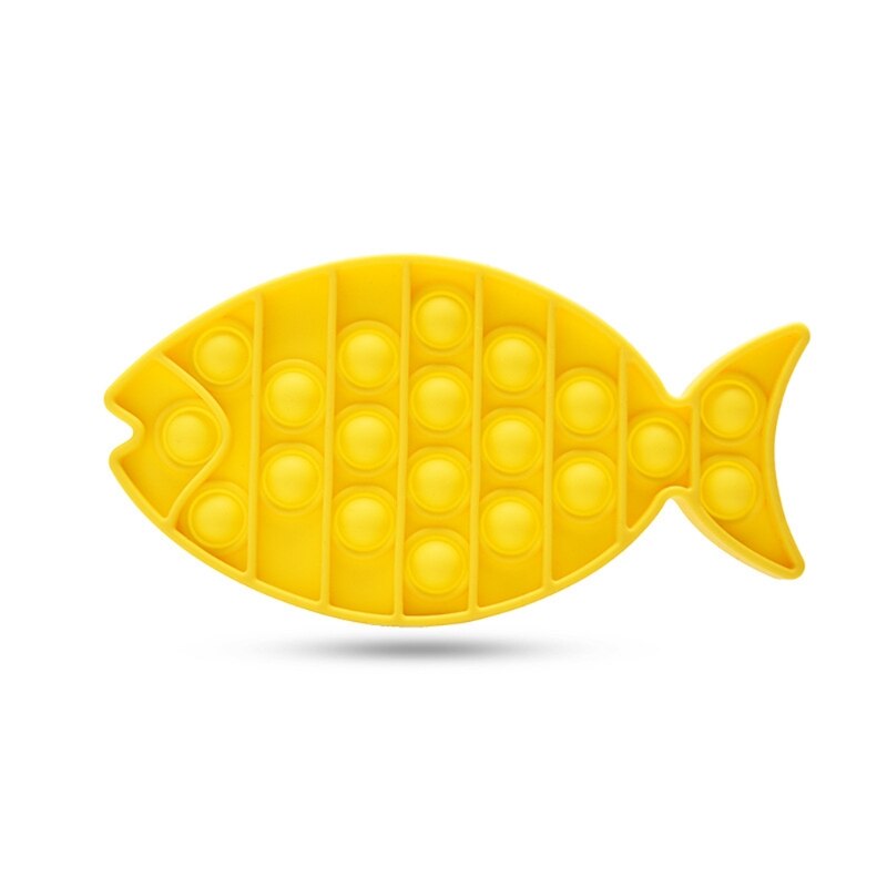 Cute Fish Shape Pops It Fidget Push-Pop Bubble Sen... – Grandado