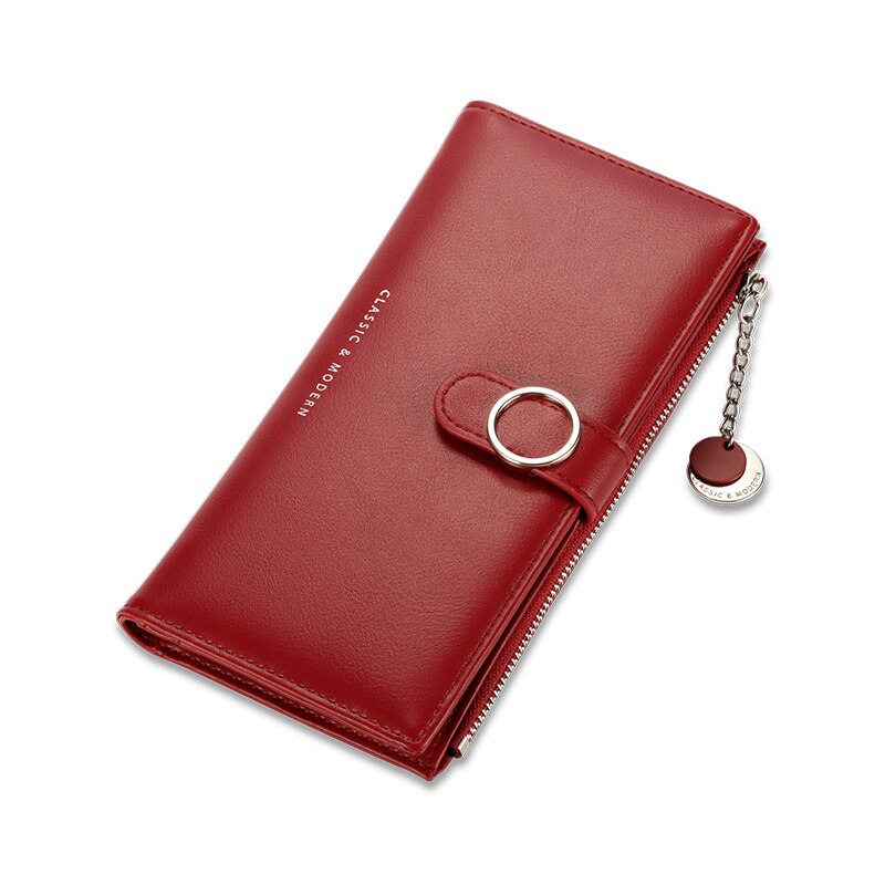 Frauen Brieftaschen Stilvolle Schnalle Lange Brief... – Vicedeal