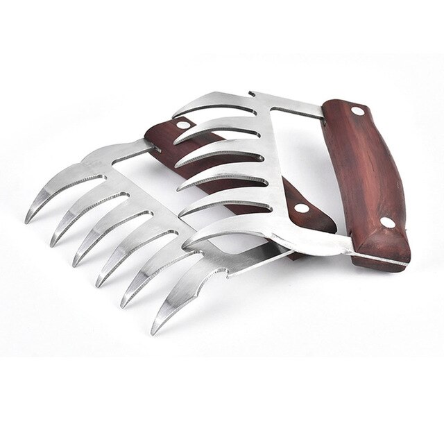 Meat Claws Shredder BBQ Bear Claws Stainless Steel... – Grandado