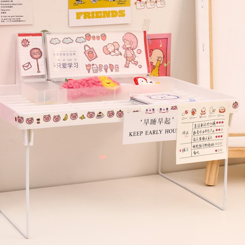 W&G Ins Folding 2 Tier Storage Rack Holder Cos... – Grandado