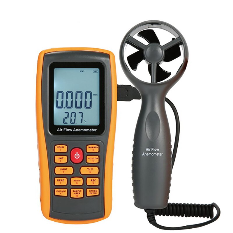 Handheld Digital Wind Speed Meter Anemometer Air F... – Grandado