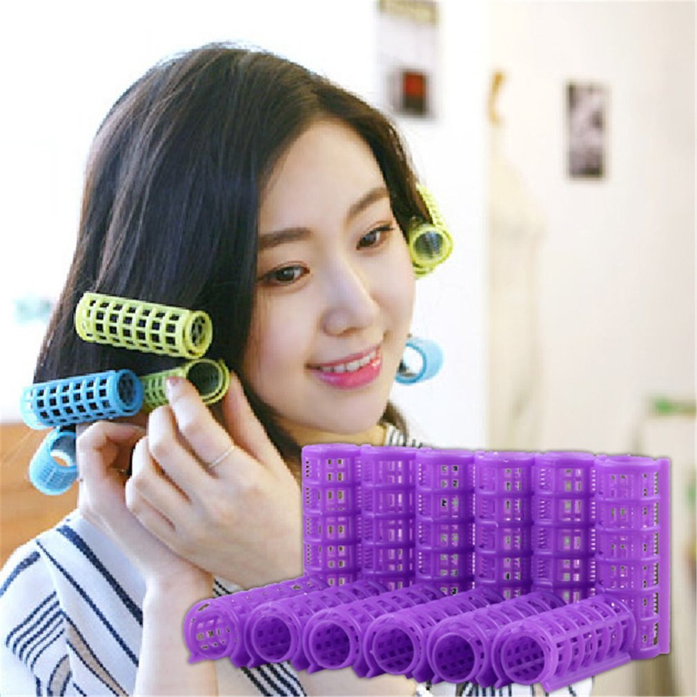 12PCS/SET Plastic Hair Curler Roller Curl Hair Ben... – Vicedeal