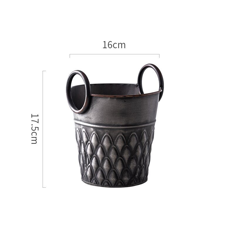 Ijs Emmer Desktop Storage Ijzeren Emmer Whiskey Ch... – Grandado