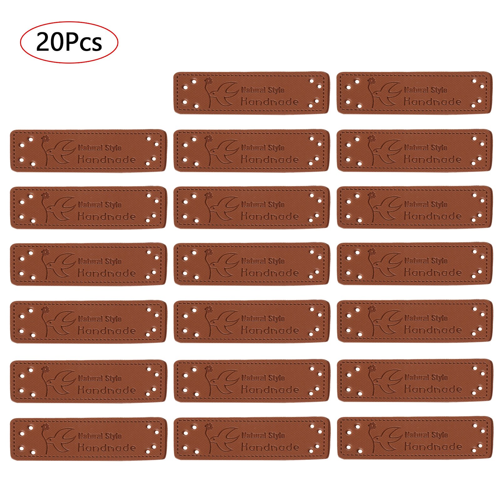 20Pcs Sew On Jean Pants Labels Handmade Clothing T... – Vicedeal