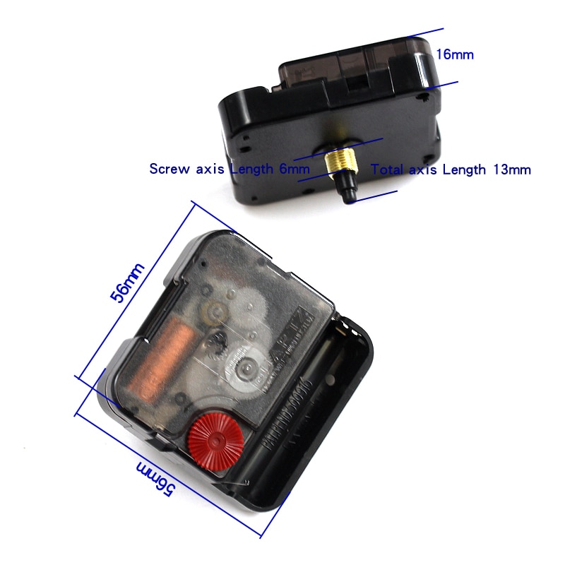 Young Town wall clock mechanism with 10# hands Sil... – Grandado