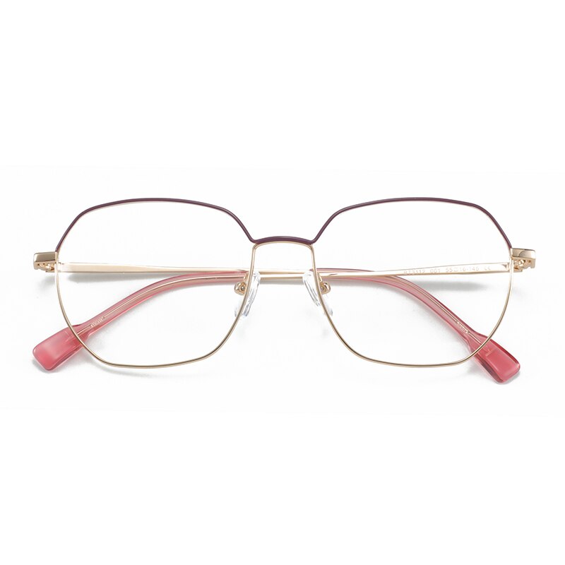 ZENOTTIC Metal Glasses Frames For Women Square Cle... – Grandado