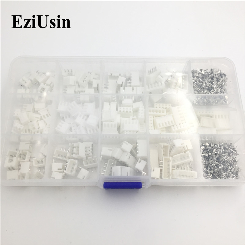 100 sets/partij Mix Kit JST XH 2.54 2 p 3 p 4 p 5 ... – Grandado