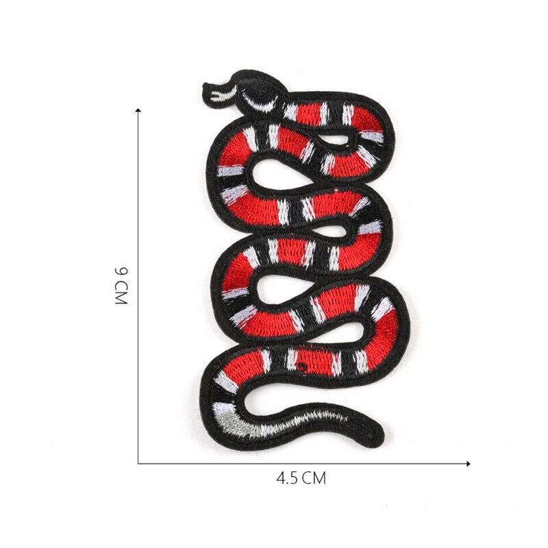 Big Snake Embroidery Patch DIY Patches For Clothin... – Grandado